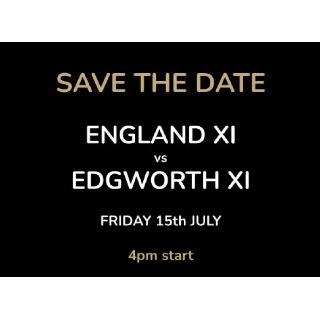 England XI v Edgworth XI July 14